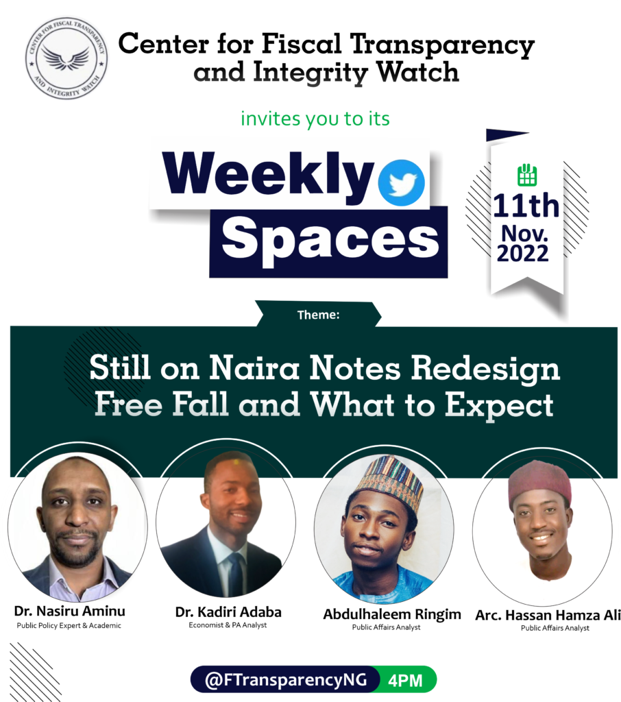 Still on Naira Notes Redesign, Free Fall and What to Expect - Center ...